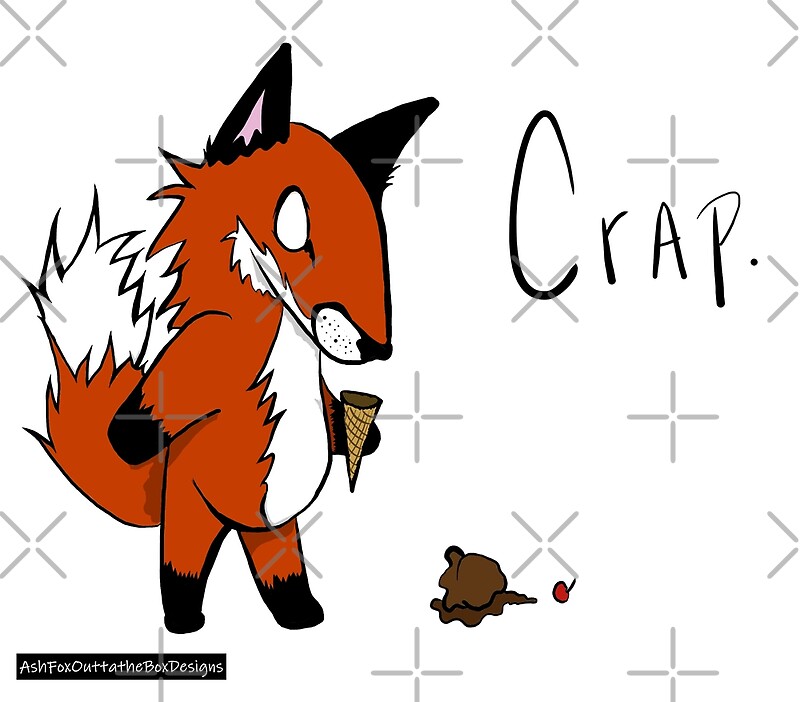 "Frustrated Fox" by AshFox | Redbubble