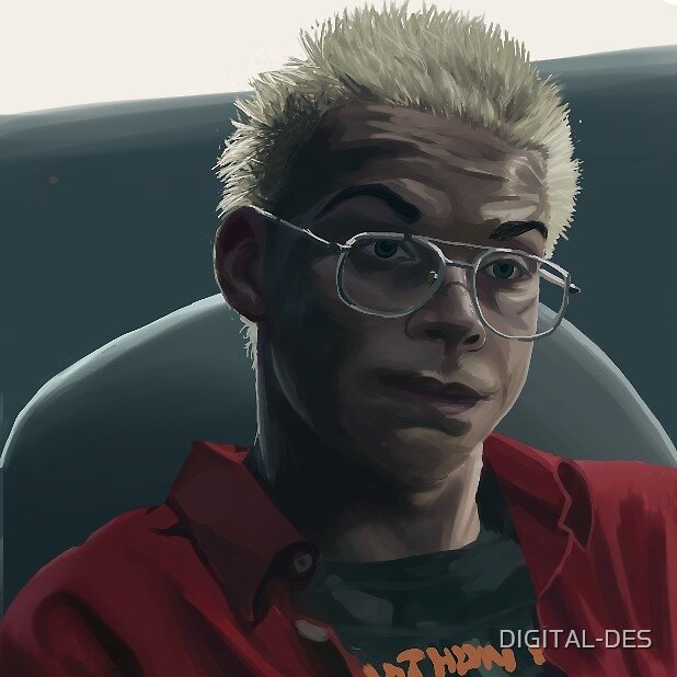 "Colin Ritman (Bandersnatch) - Digital Portrait " by DIGITAL-DES ...