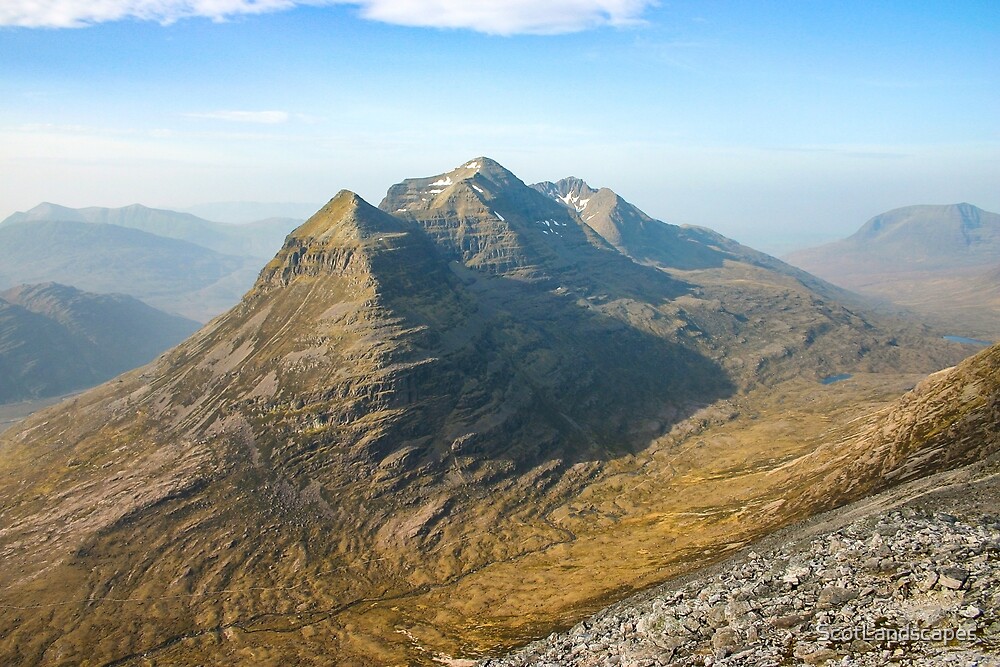 "Liathach from Beinn Eighe" by Jason Bonniface | Redbubble