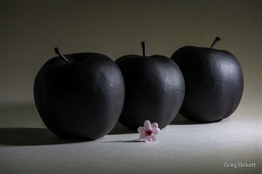 "Black Apple" by Greg Birkett | Redbubble