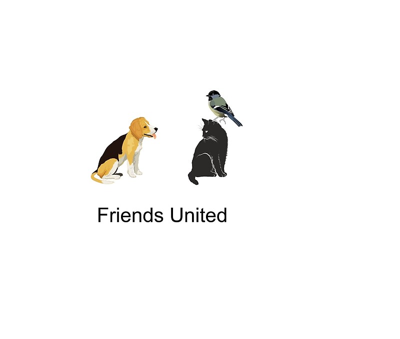 "Friends United" by sloganwriter12 | Redbubble