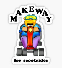 Mobility Scooter Stickers | Redbubble
