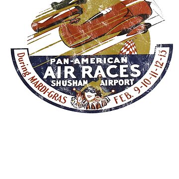 "Pan-American Air Races 1934 Air Racing Series Vintage" Greeting Card ...