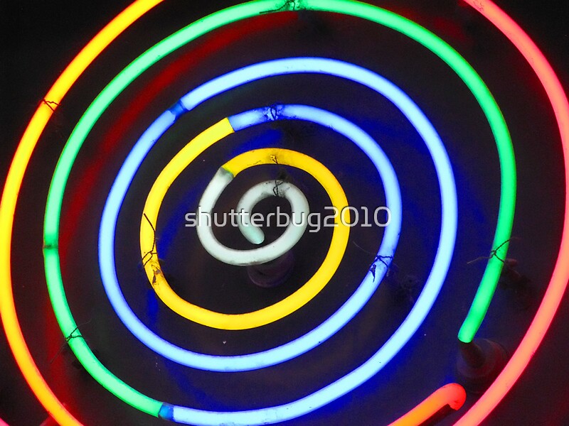 "Neon Vortex" by shutterbug2010 | Redbubble