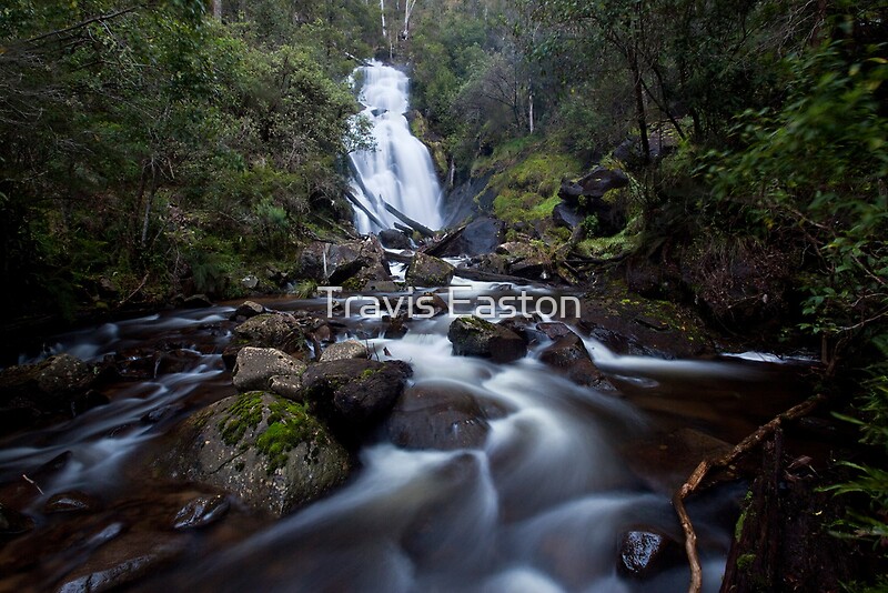 "Snobs Creek Falls" by Travis Easton | Redbubble