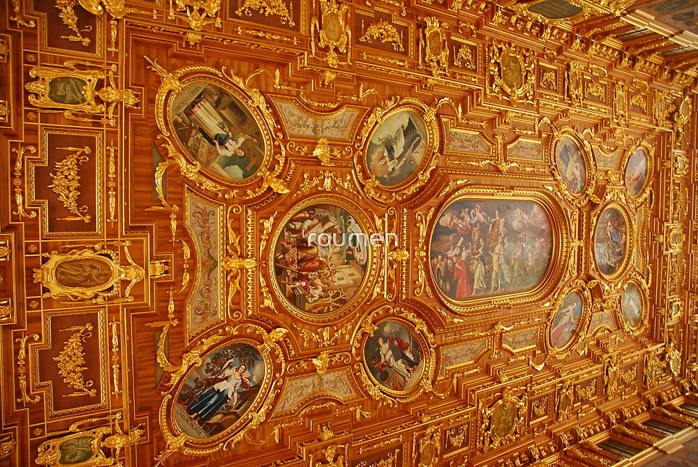 "Golden Ceiling - The Golden Hall, Augsburg, Germany." by roumen ...