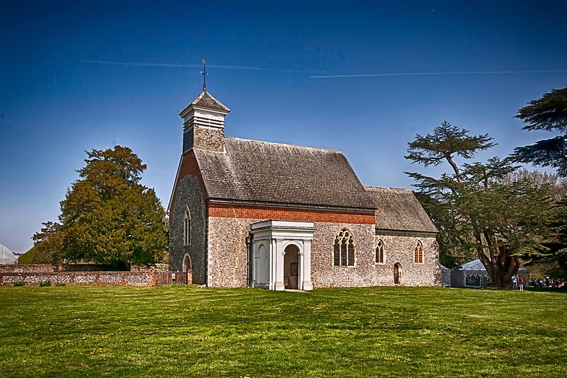 "The Church On The Lawn" by Dave Godden | Redbubble