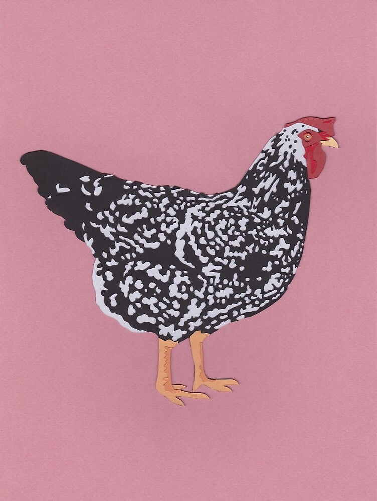 "Ancona Chicken" by thesilkmoth | Redbubble