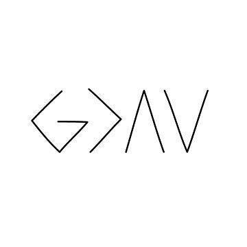 "G>^v" Sticker for Sale by Shannon Wyrick | Redbubble