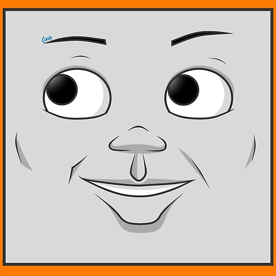 "Rusty (happy face)" Poster by corzamoon | Redbubble