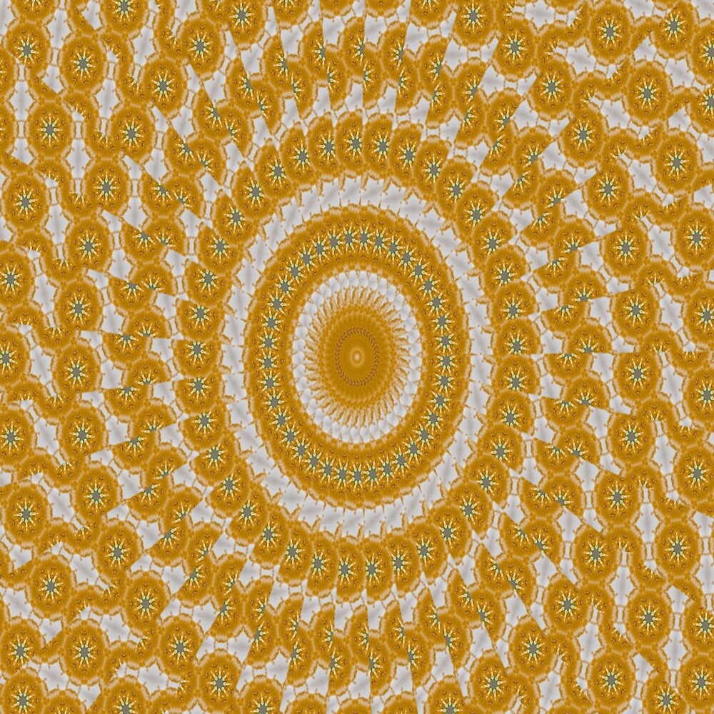 "Yellow Mosaic" by Phi Nilez | Redbubble
