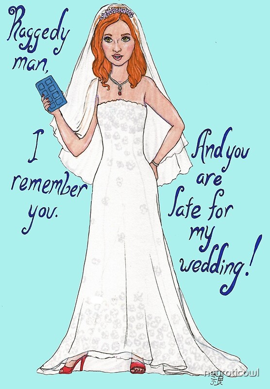 "Amy Pond's Wedding" by neuroticowl | Redbubble