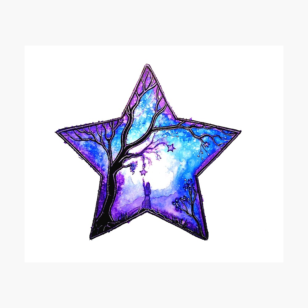 "Reach for the Stars - Trees " Photographic Print by LindArt1 | Redbubble