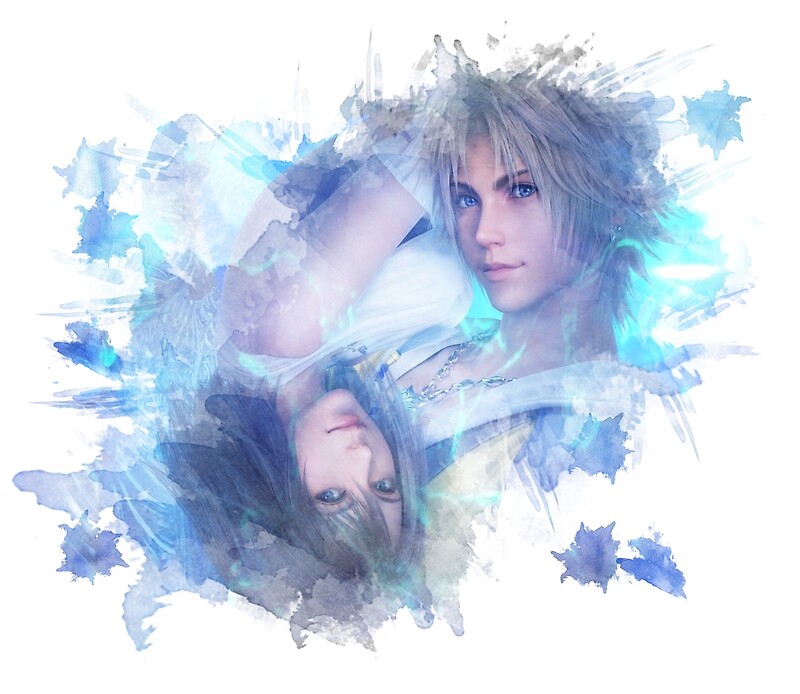"Yuna and Tidus - Final Fantasy X." by AngeliaLucis | Redbubble