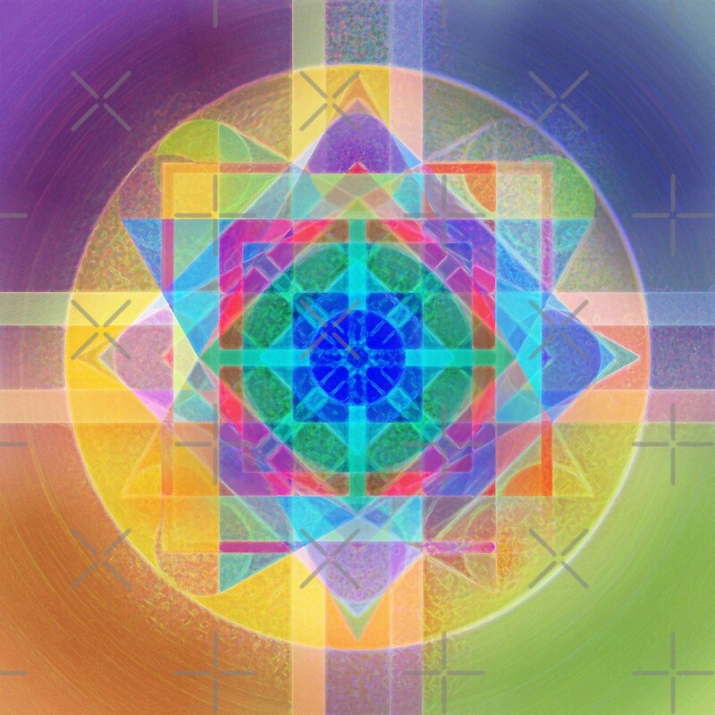 "Harmonic Oscillator Mystery Mandala" by sermelis | Redbubble