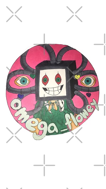"Omega Flowey Undertale Fanart" by Omega-Flowey | Redbubble