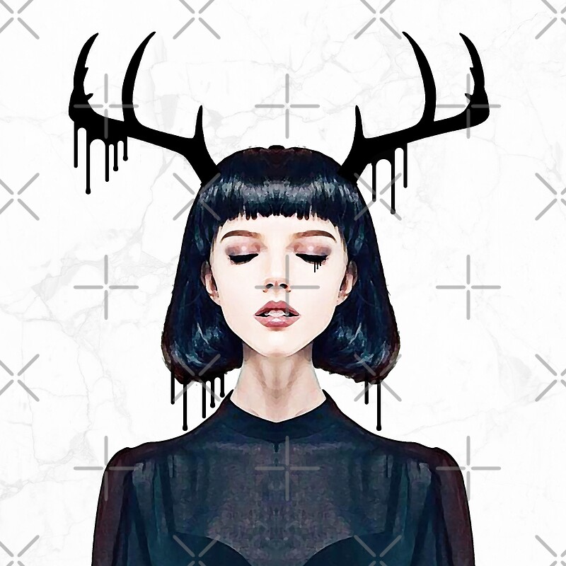 "Fawn Siren Drip II" by Vin Zzep | Redbubble