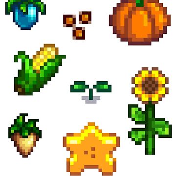 "Assorted Crops" Sticker for Sale by danamarie05 | Redbubble