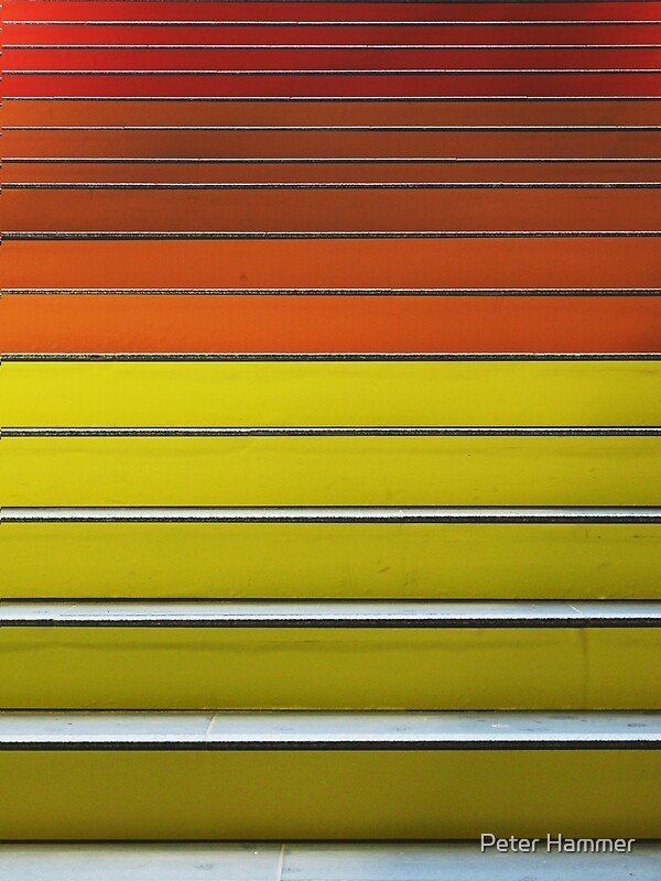 "Warm Stripes" by Peter Hammer | Redbubble