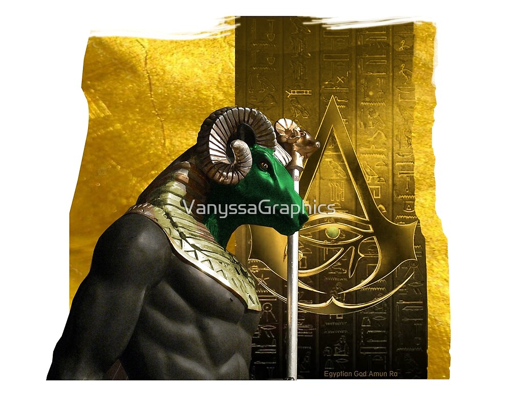 "Amun-Ra Egyptian Ram Chief God of Self Creation (Photo by ACCI) 7" by ...