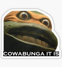 Cowabunga Stickers | Redbubble