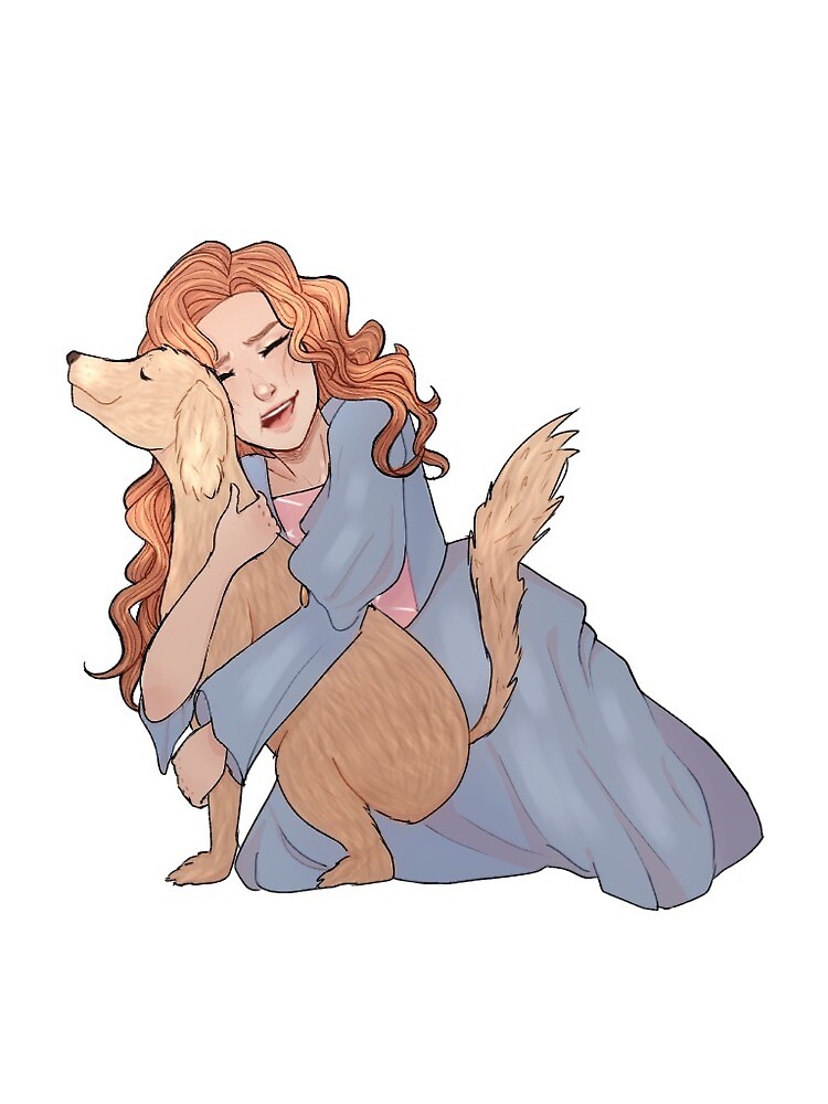 "Evangeline & Fleetfoot TOG sticker" by Ostaraart | Redbubble