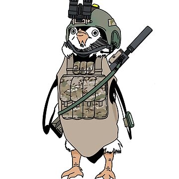 "Tactical penguin" Sticker for Sale by Business-Rambo | Redbubble