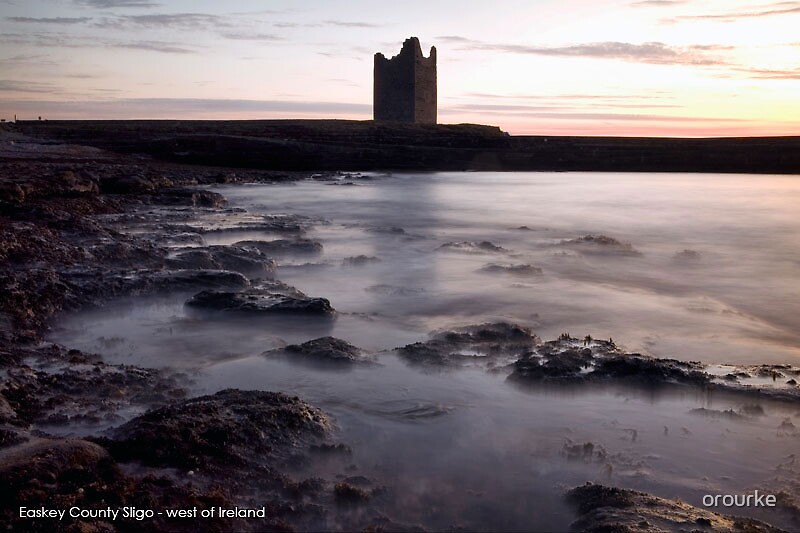 "Easkey castle" by orourke | Redbubble