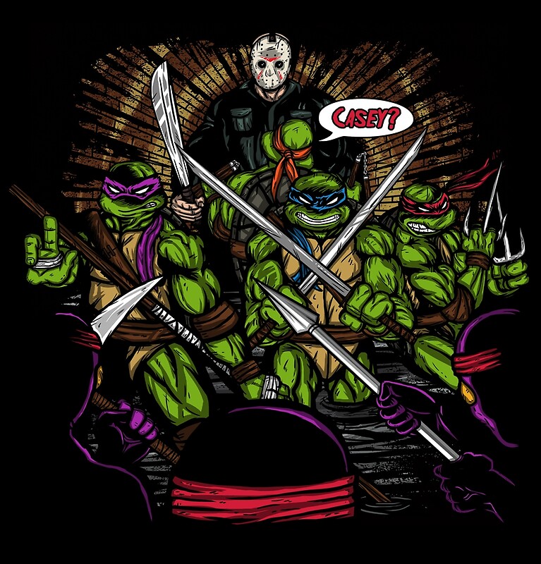 "JASON TAKES THE TURTLES" by popnerd | Redbubble