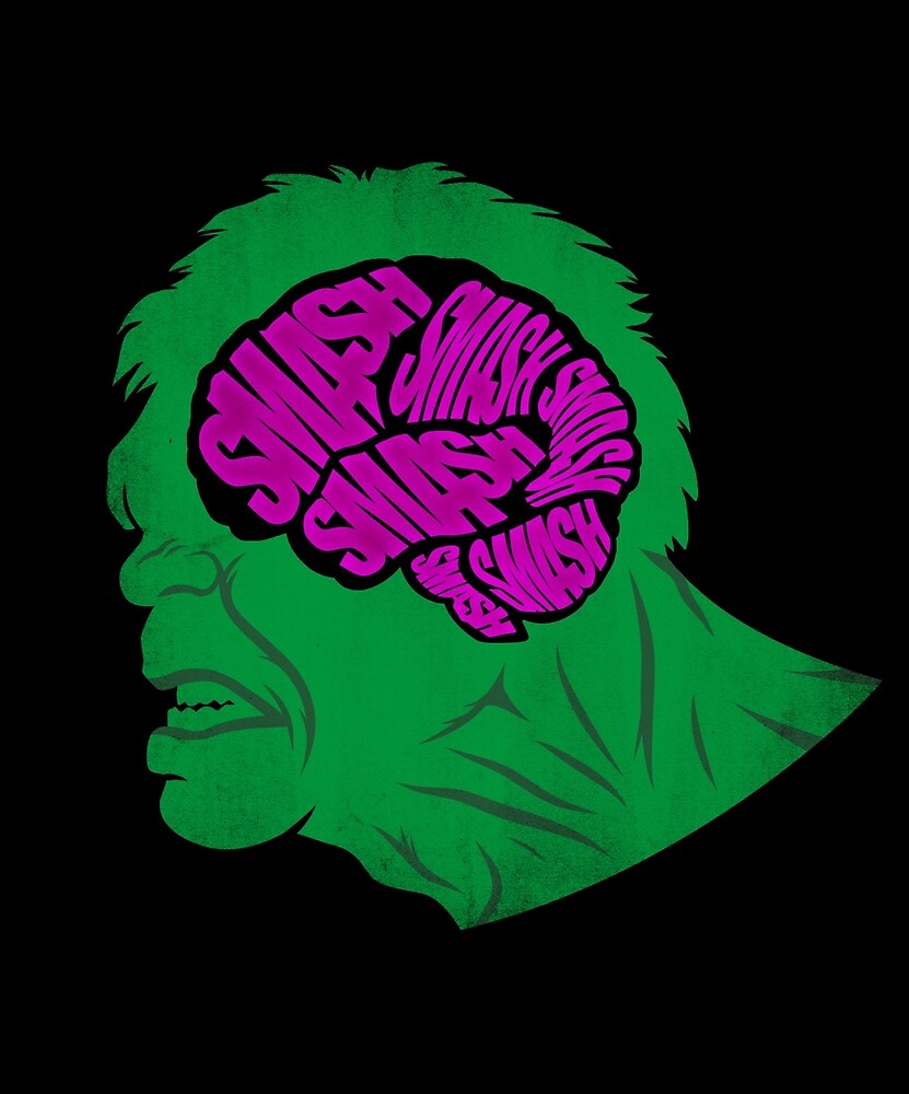 "Brain Smash" by popnerd | Redbubble