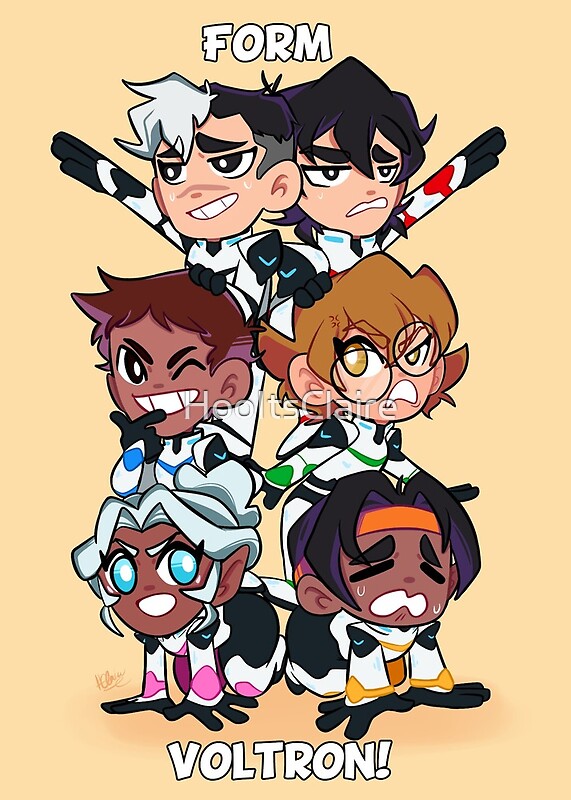 "Form Voltron" by HooItsClaire | Redbubble