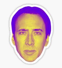 Nicolas Cage: Stickers | Redbubble