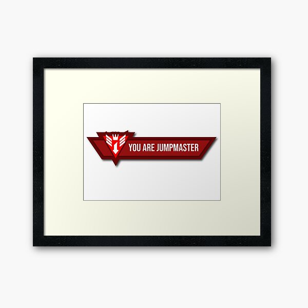 Jumpmaster Framed Prints | Redbubble