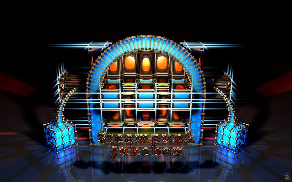 "Steampunk Jukebox" by Fjord | Redbubble