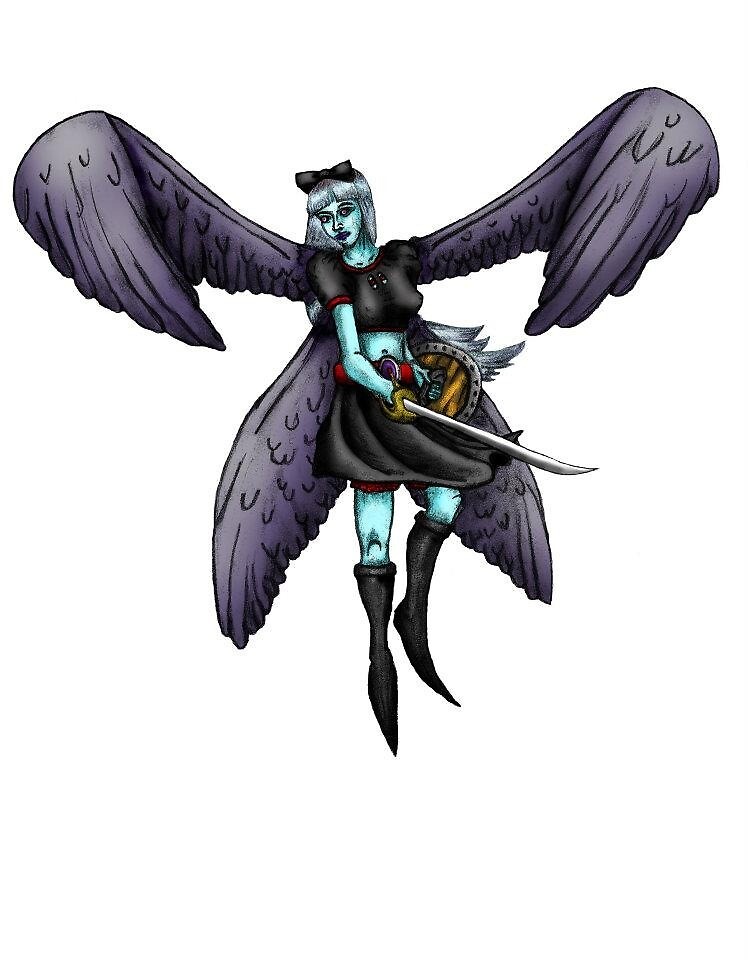 "Edea Cetra a dnd gloaming sorcerer." by JDietrickdesign | Redbubble