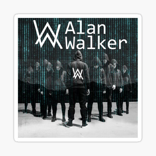 Faded Alan Walker Stickers | Redbubble