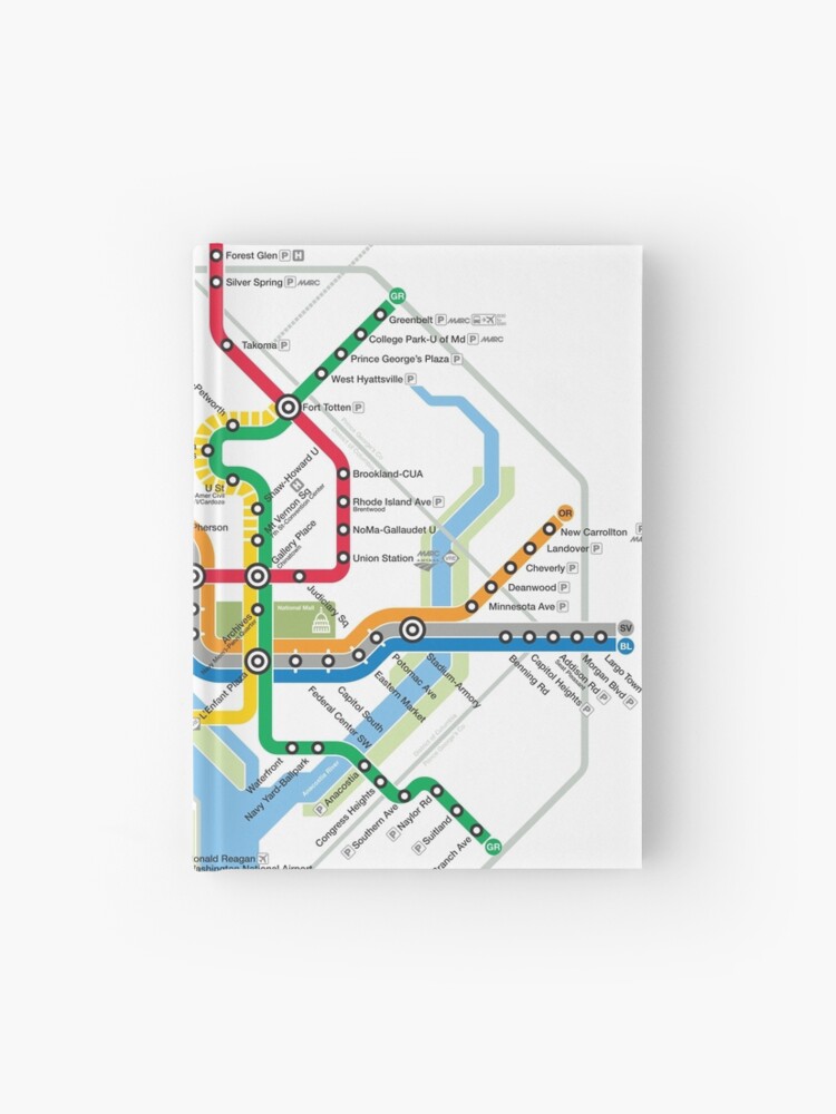 Dc Metro Rail Map - United States Map