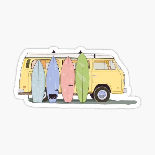 Kombi Stickers | Redbubble