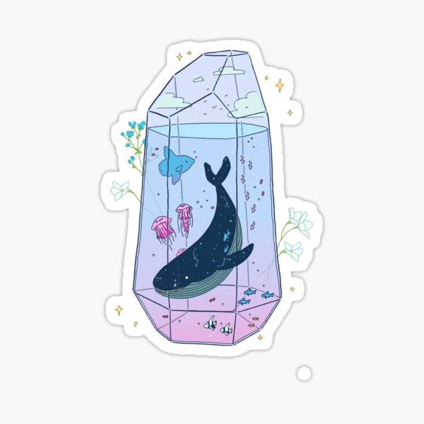 Whale Stickers | Redbubble