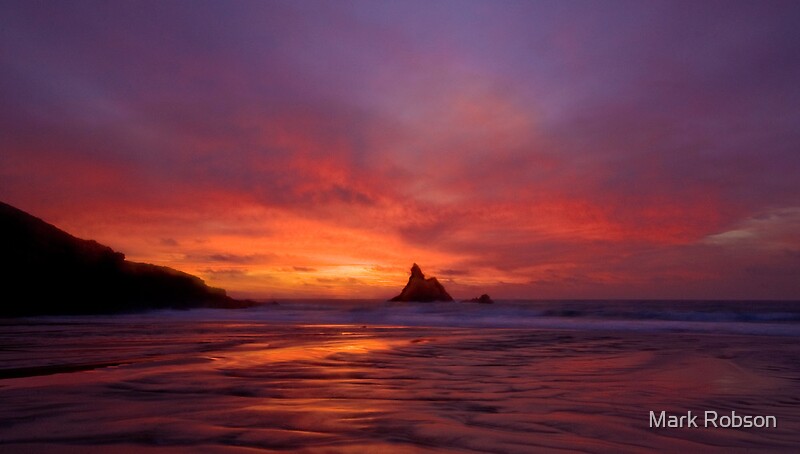 "Wild Sky At Broadhaven" by Mark Robson | Redbubble