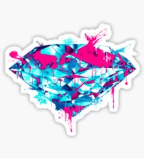 Dripping Diamond Stickers | Redbubble