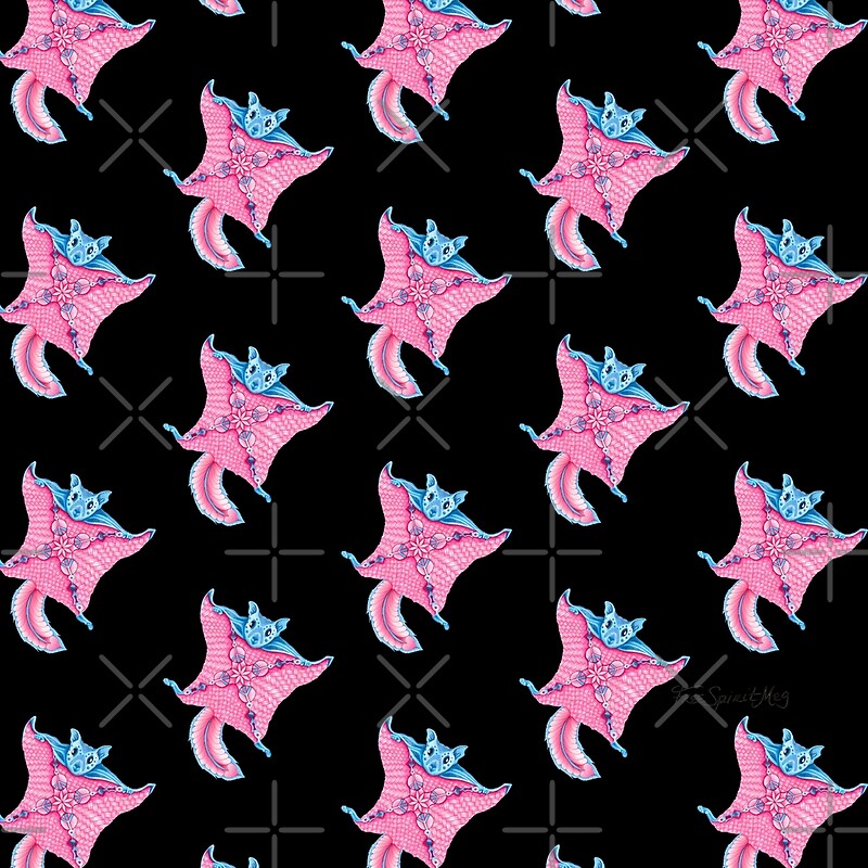"Flying Squirrel Pattern" by Free-Spirit-Meg | Redbubble