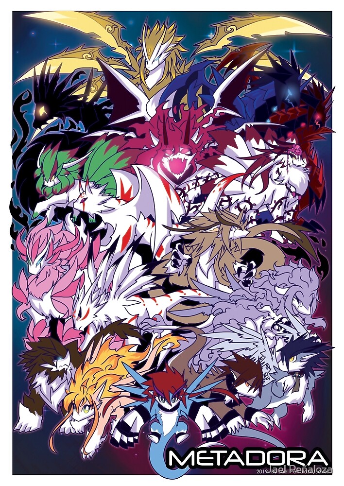 "METADORA - DRAGONS" by Jael Peñaloza | Redbubble