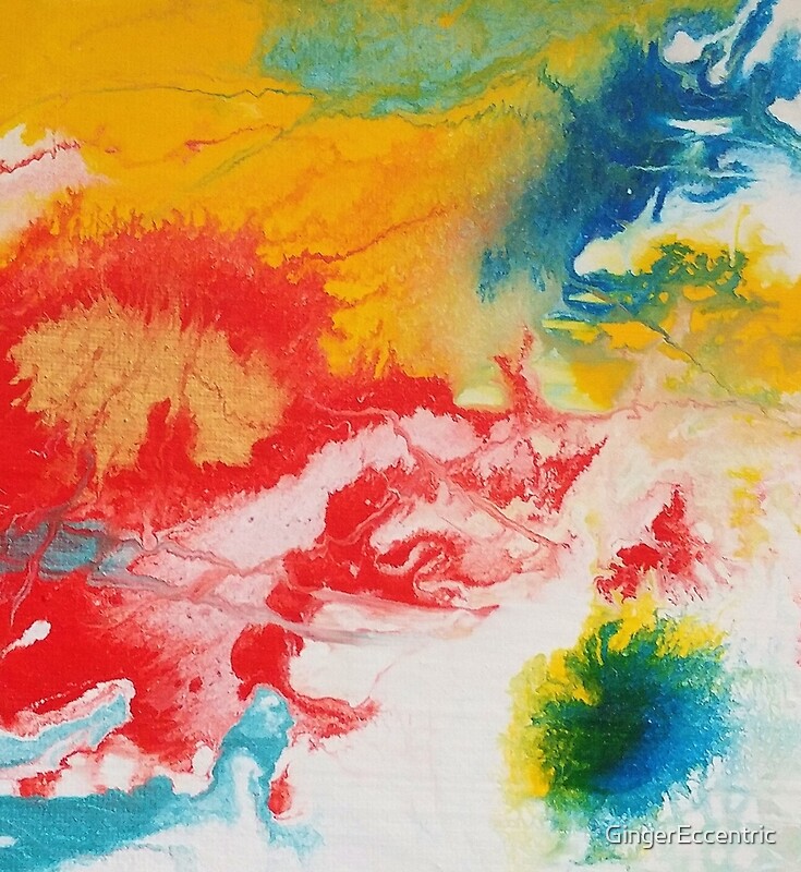 "Primary Color Abstract Closeup" by GingerEccentric | Redbubble
