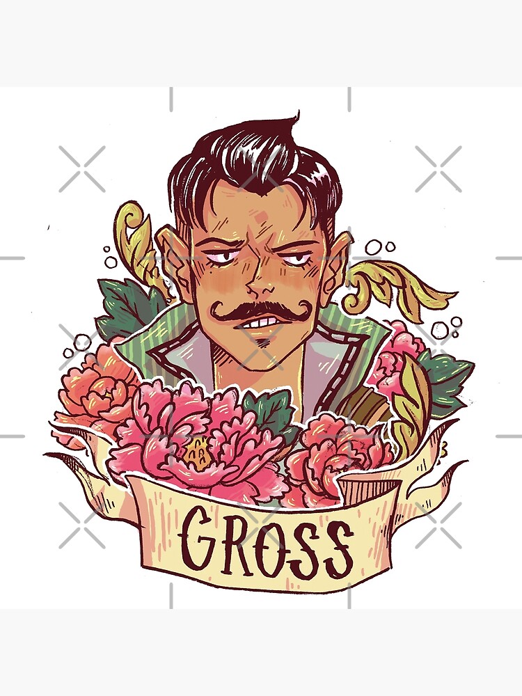 "GROSS" Art Print by ohcararara | Redbubble