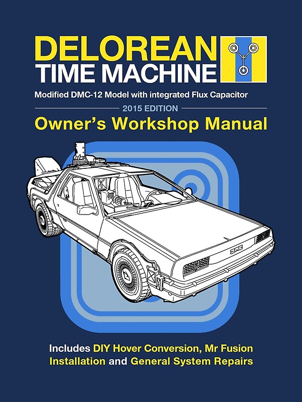 "Time Machine Manual" by drsimonbutler | Redbubble