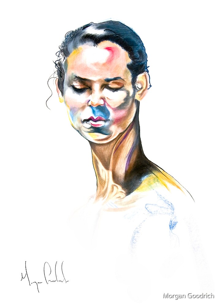 "Color Study- "Natalie"" by Morgan Goodrich | Redbubble