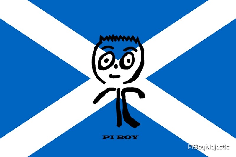 "Pi Boy Scotland" by PiBoyMajestic | Redbubble