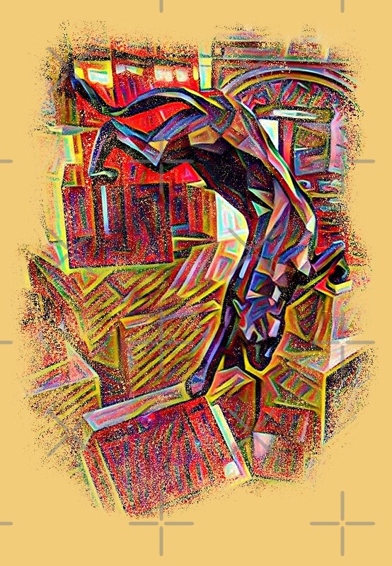 "Cubism Black Panther in the Colorful Urban Jungle. " by GiorgioN ...