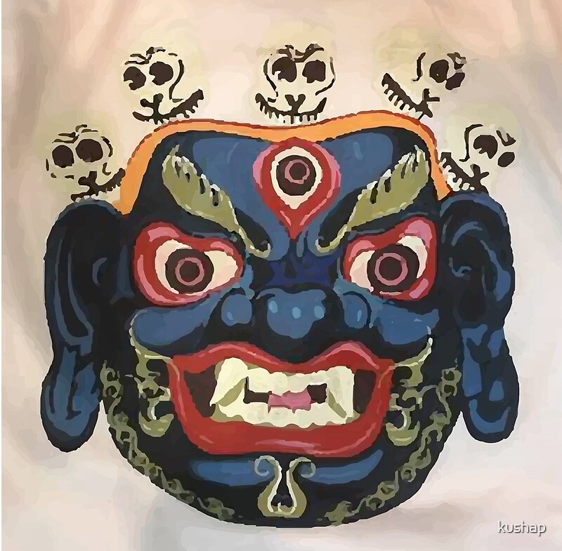 "Dorje Dorlo (Mask)" by kushap | Redbubble